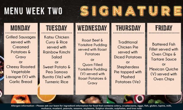 School Meal Menus - Barnwell School